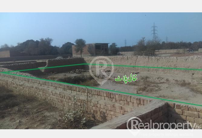 Southern bypass, multan - 10 marla house for sale - pkr 25.00 lac